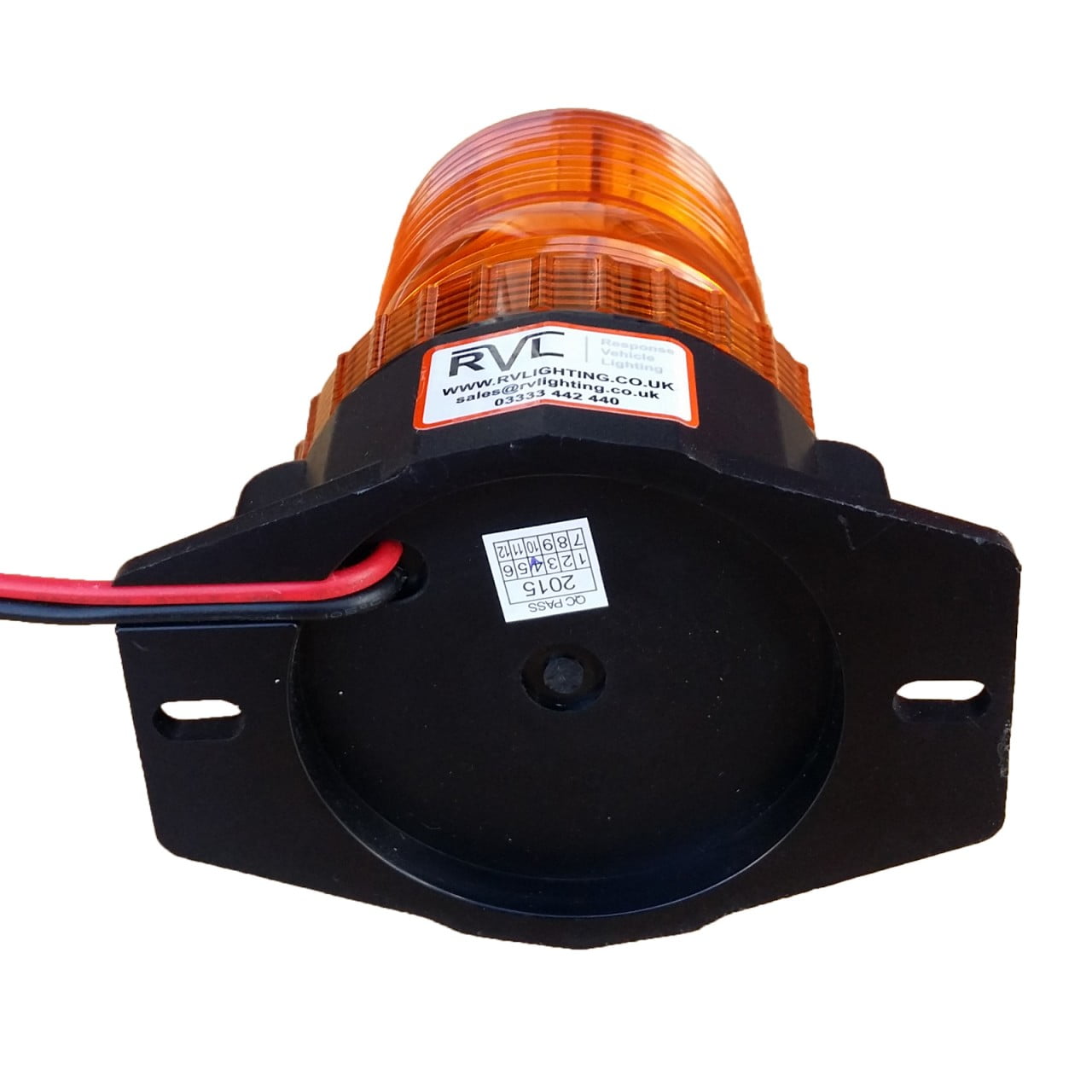 RVL - FLLB-01 Industrial LED Beacon - 2 Bolt - 10-110Vdc - ECE R10