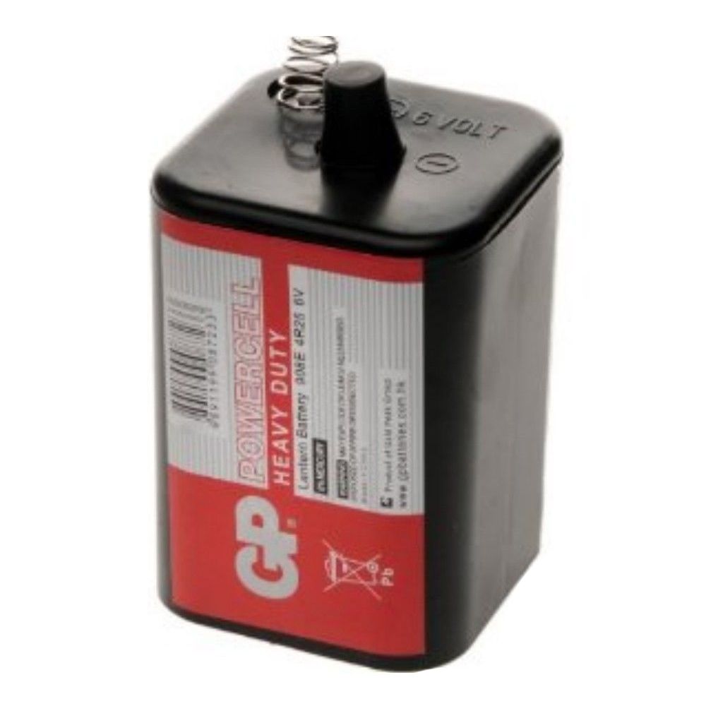 4R25 6V Battery - For Road Hazard Warning Lamp