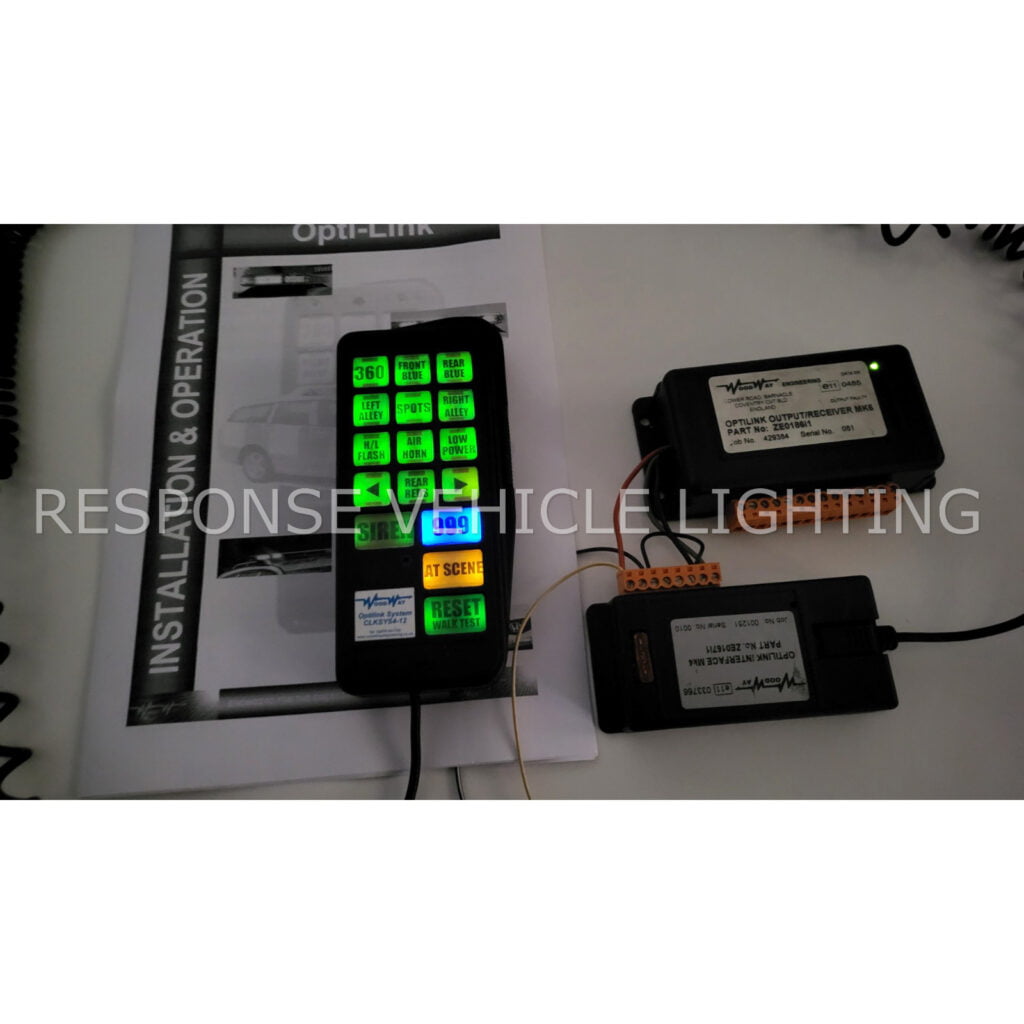 Woodway Optilink Mk4 Control System Switch Panel Kit for Lights ...